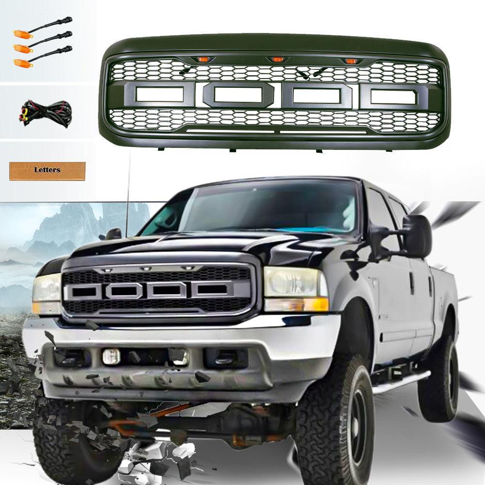 Front Grille For 2005 2006 2007 Ford f250 f350 Super Duty Raptor Style ...